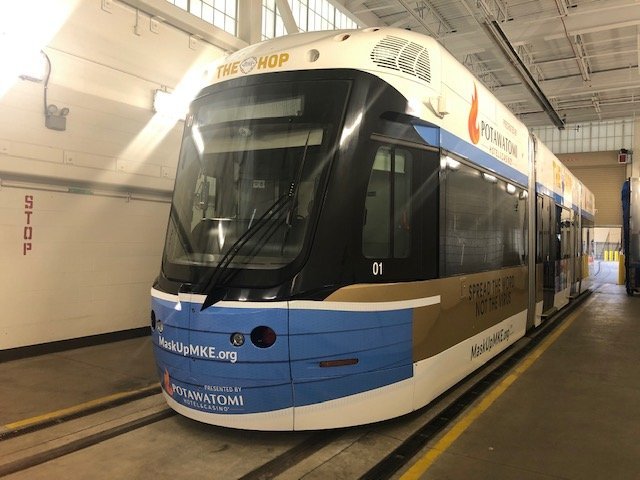 COVID-19 : notre tramway de Milwaukee montre l’exemple | Le Rail