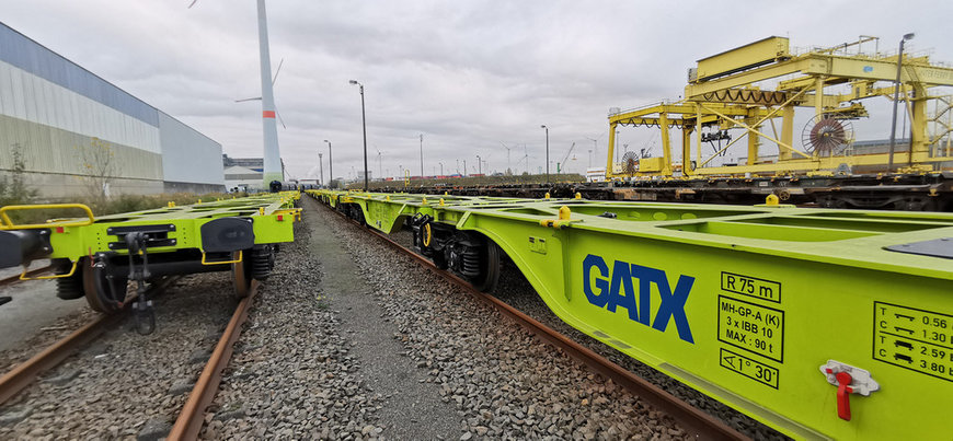 LA DERNIÈRE LIVRAISON DE WAGONS INTERMODAUX DE GATX RAIL EUROPE À ...