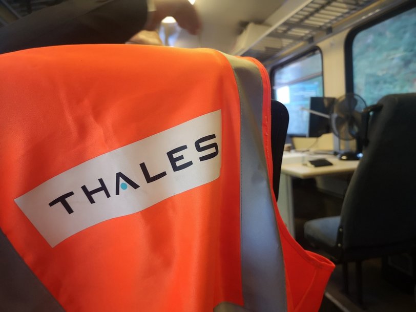Chez Thales, la solution de train autonome est hébergée par Lucy | Le Rail
