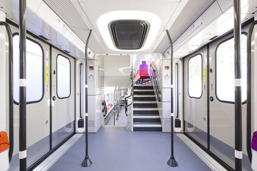 LE RER NG NOUVELLE GÉNÉRATION A EFFECTUÉ SON PREMIER VOYAGE COMMERCIAL ...